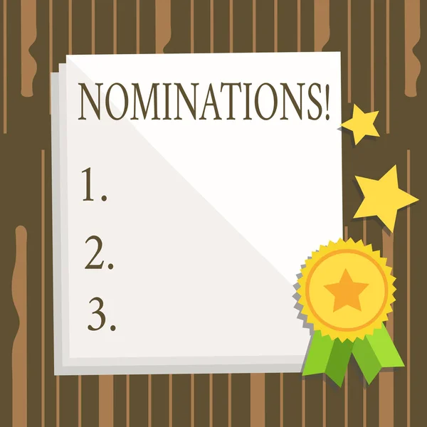 Nominate Clipart Free