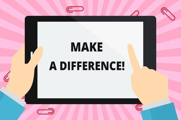 Make a difference Stock Photos, Royalty Free Make a difference Images ...