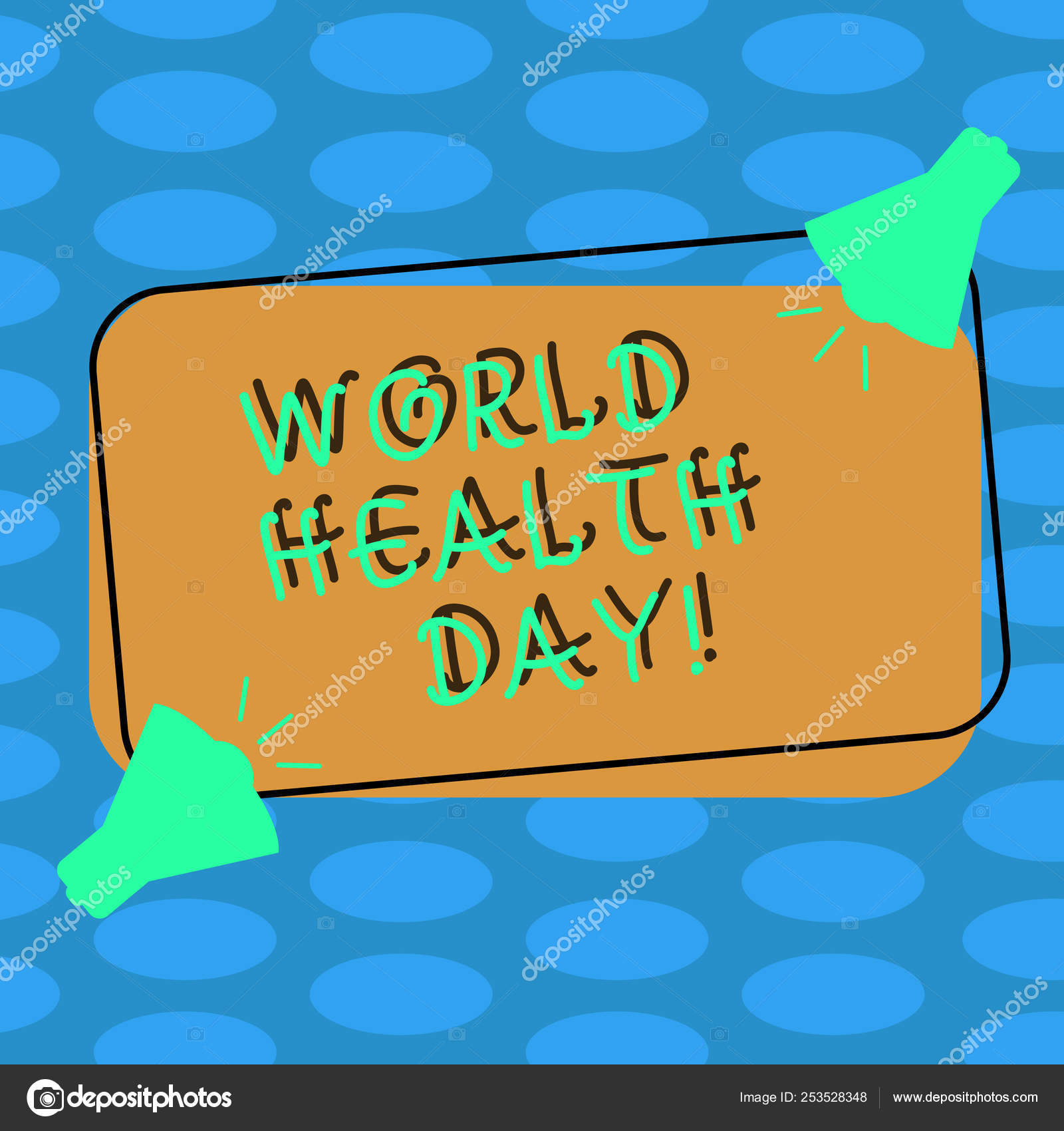 Word writing text World Health Day. Business concept for Global health ...