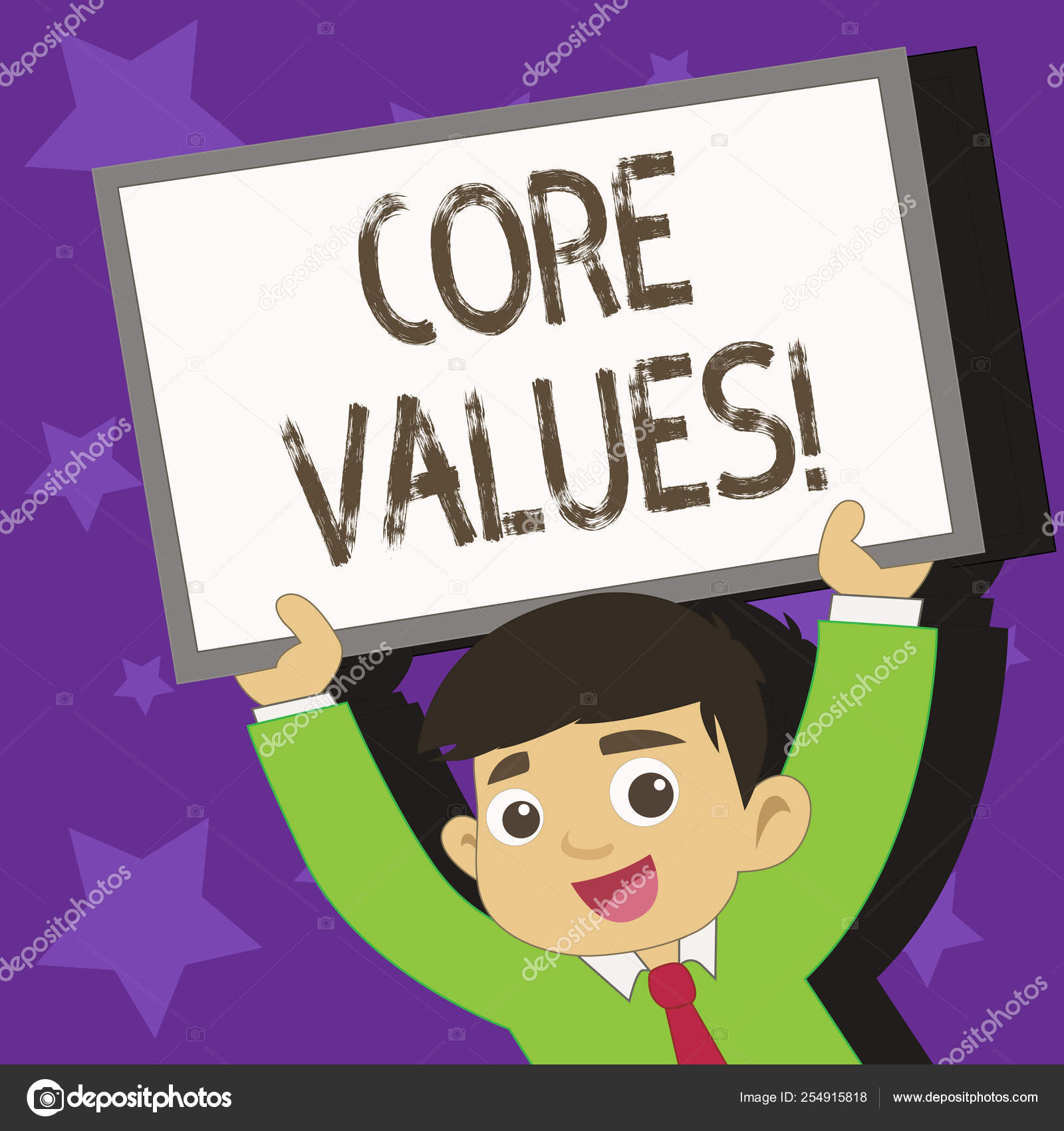Conceptual hand writing showing Core Values. Business photo text ...