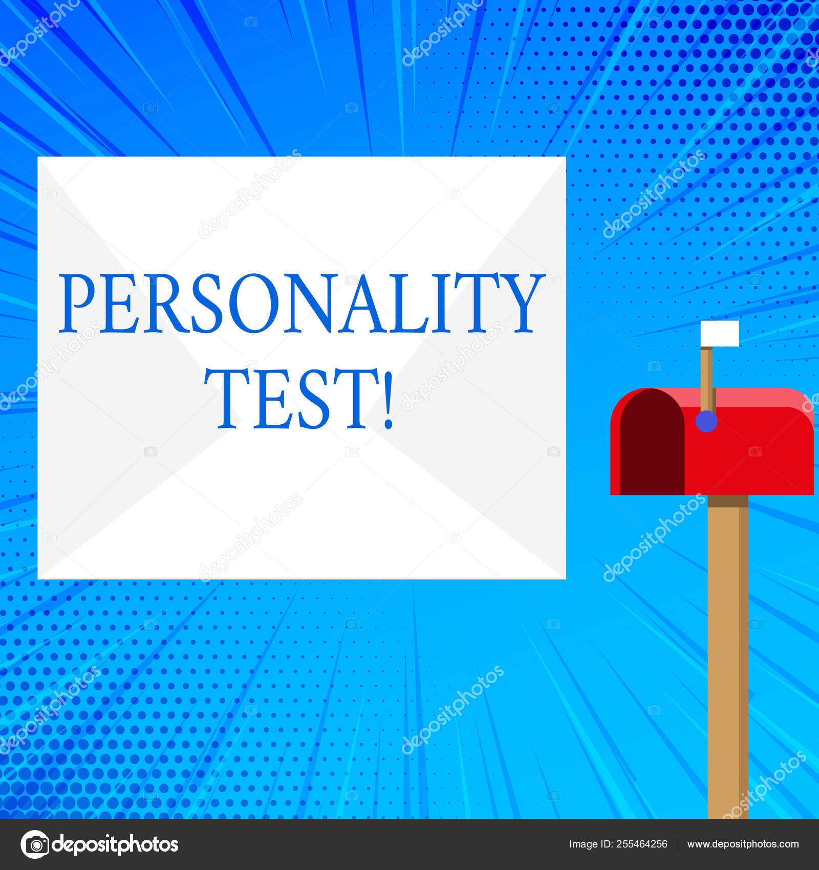 Handwriting text Personality Test. Concept meaning method used ...