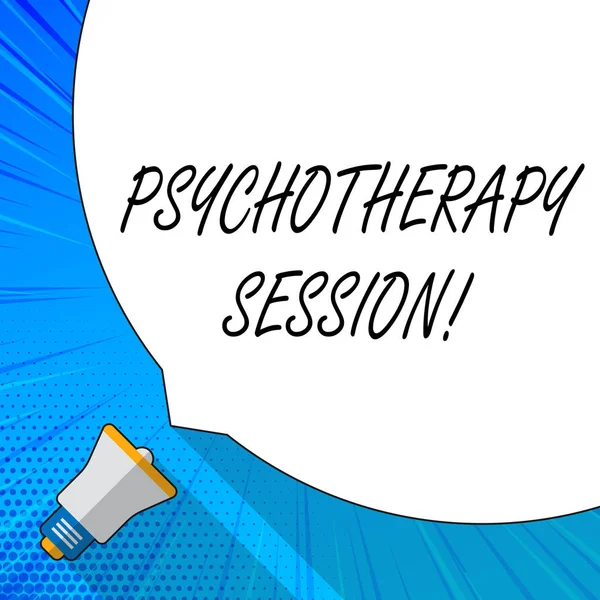 Writing note showing Psychotherapy Session. Business photo showcasing ...
