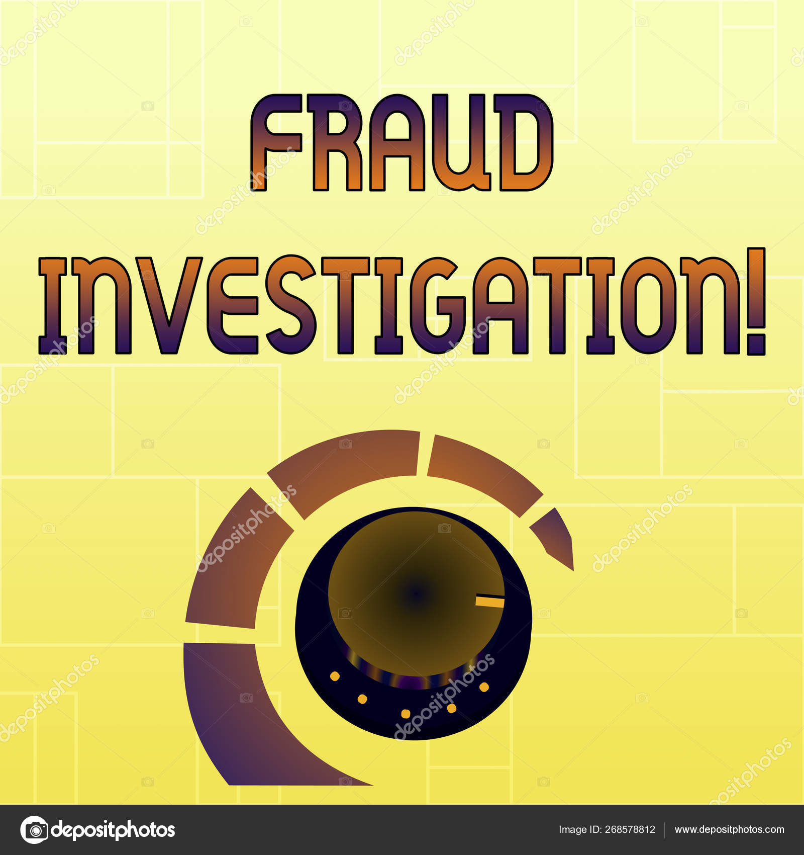 Handwriting text Fraud Investigation. Concept meaning process of ...