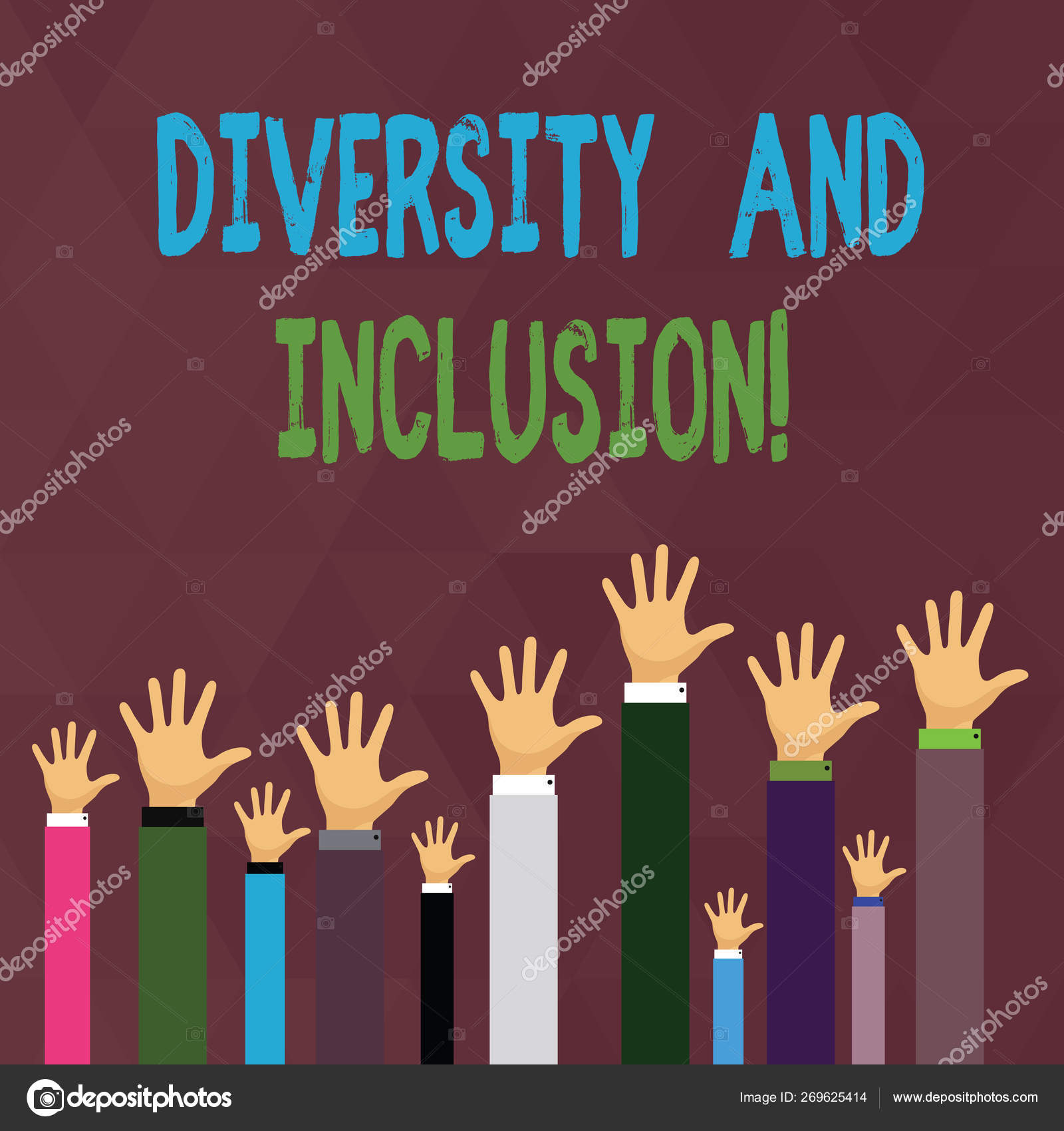 Handwriting text writing Diversity And Inclusion. Concept meaning range ... Handwriting text writing Diversity And Inclusion. Concept meaning range ...