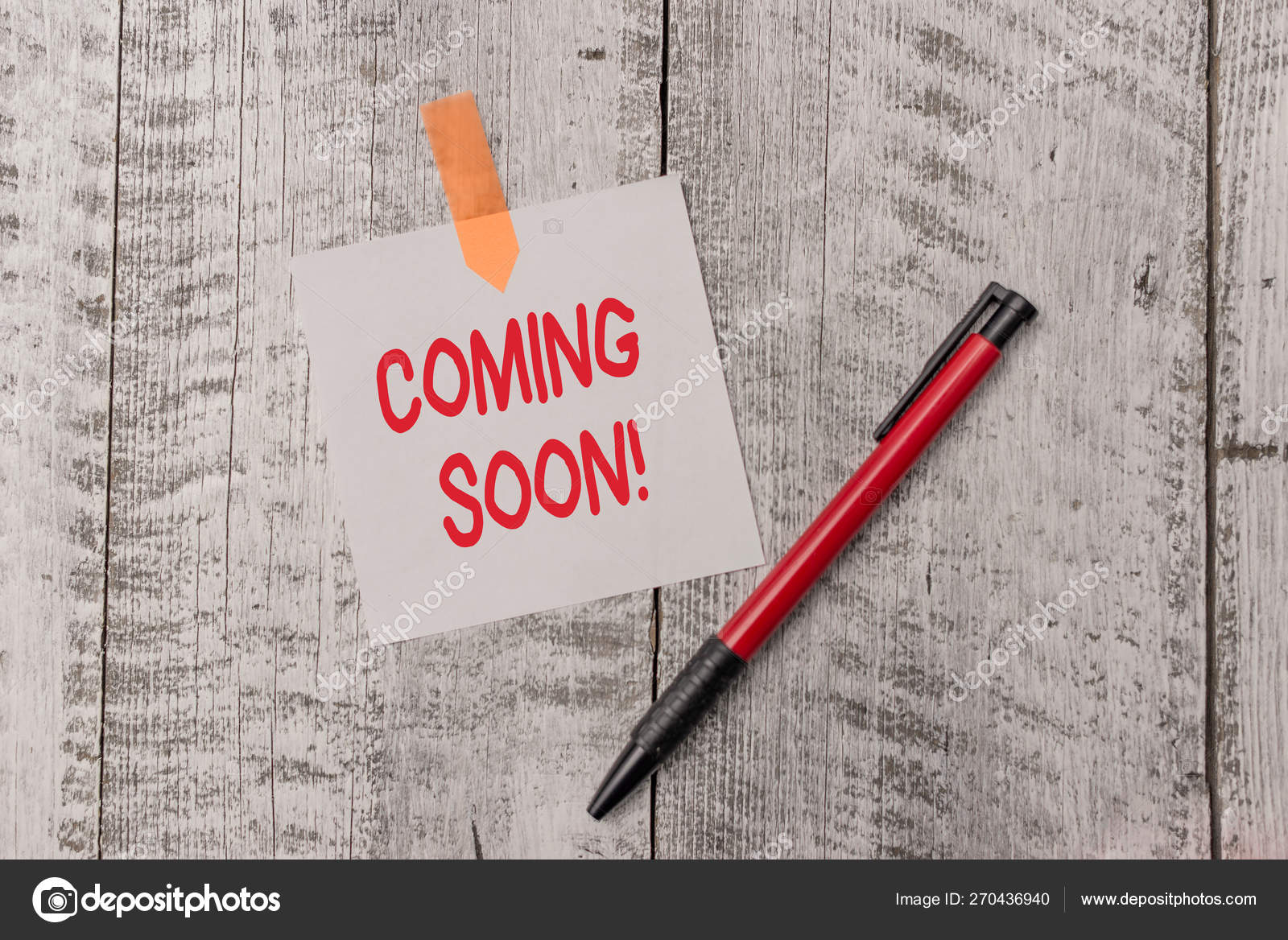 Text sign showing Coming Soon. Conceptual photo event or action that ...