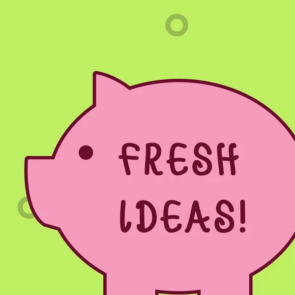 Handwriting text writing Fresh Ideas. Concept meaning thought or ...