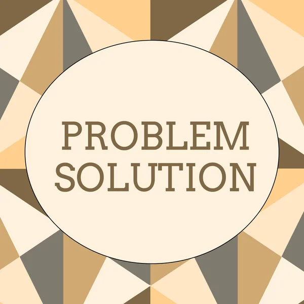 Handwriting text writing Problem Solution. Concept meaning solving consists of using generic ...