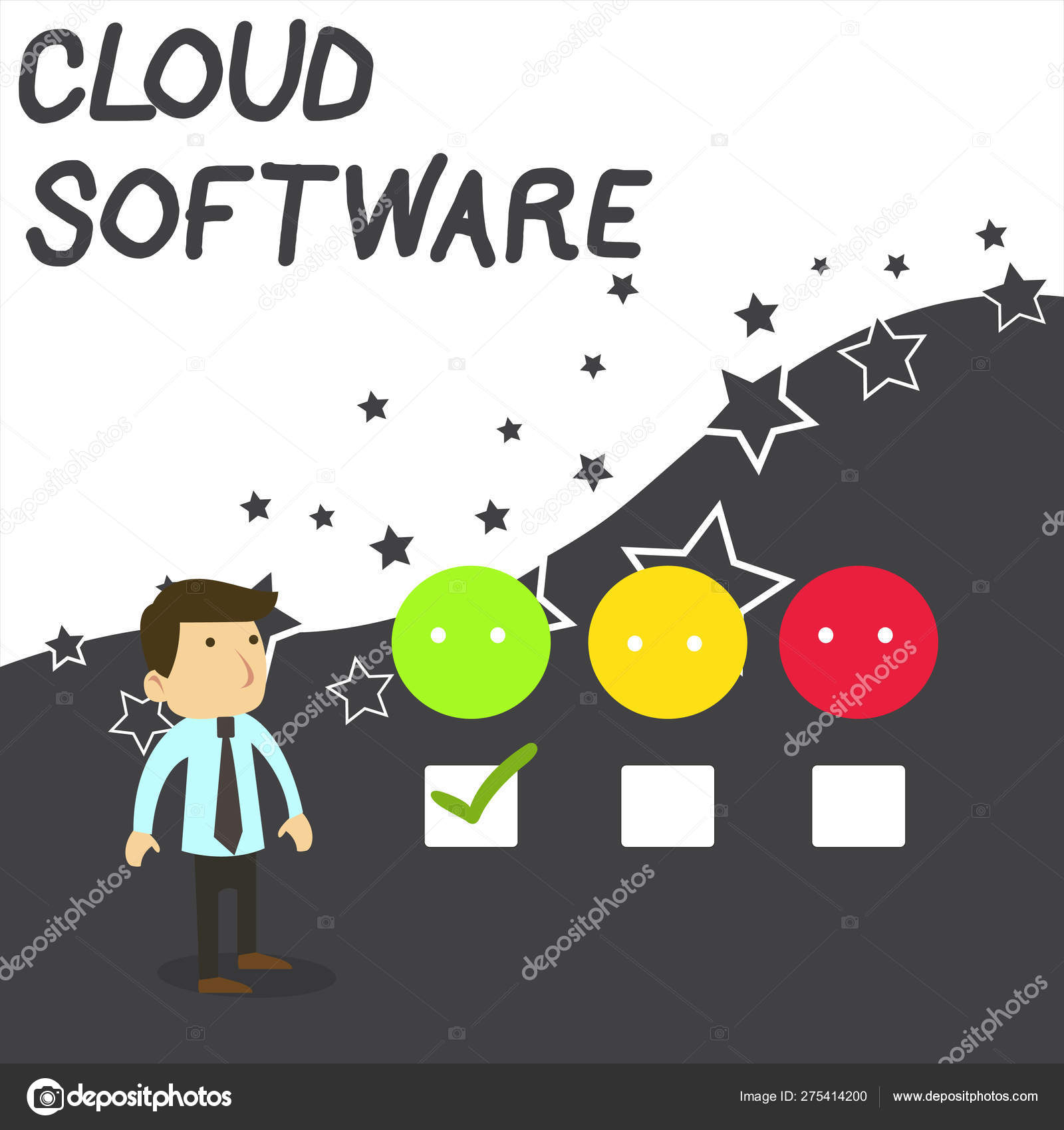 Text sign showing Cloud Software. Conceptual photo Programs used in Storing Accessing data over ...