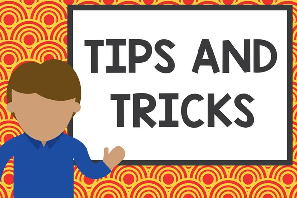 Handwriting text writing Tips And Tricks. Concept meaning piece of ...