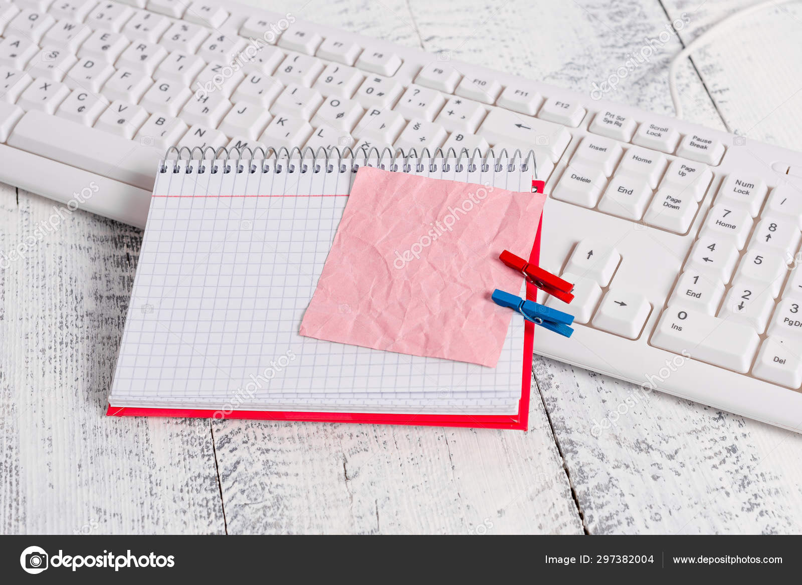 Pinned Notebook Paper