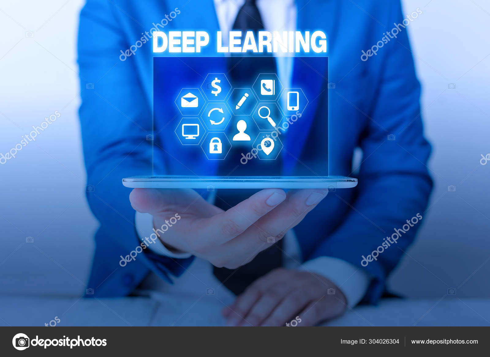 Text sign showing Deep Learning. Conceptual photo Hierarchical ...