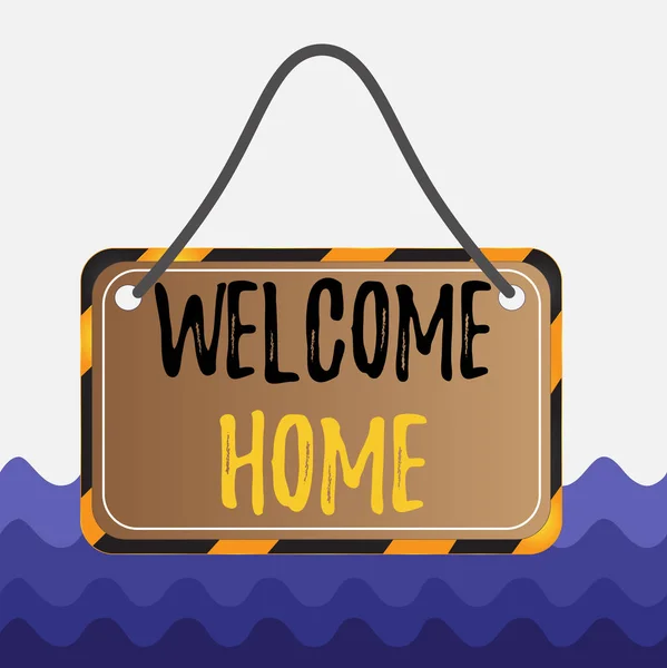 Welcome home card Stock Photos, Royalty Free Welcome home card Images ...