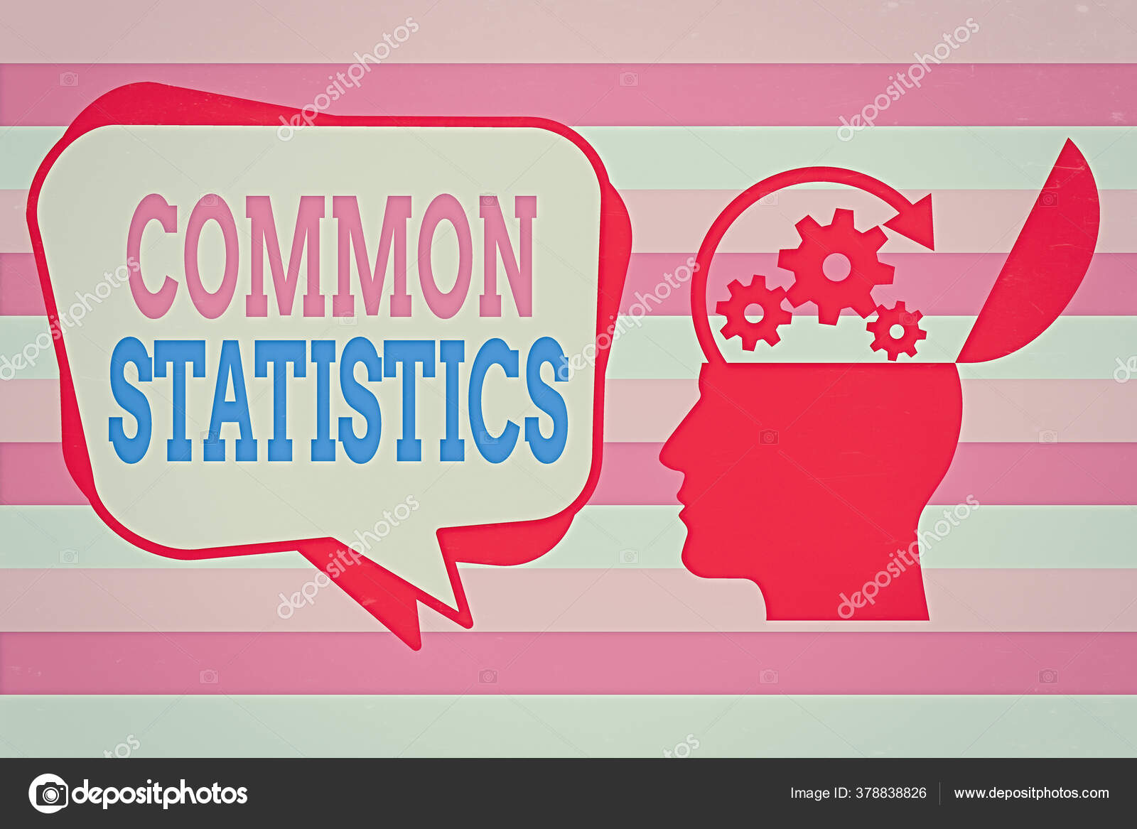 Statistics Word Clipart