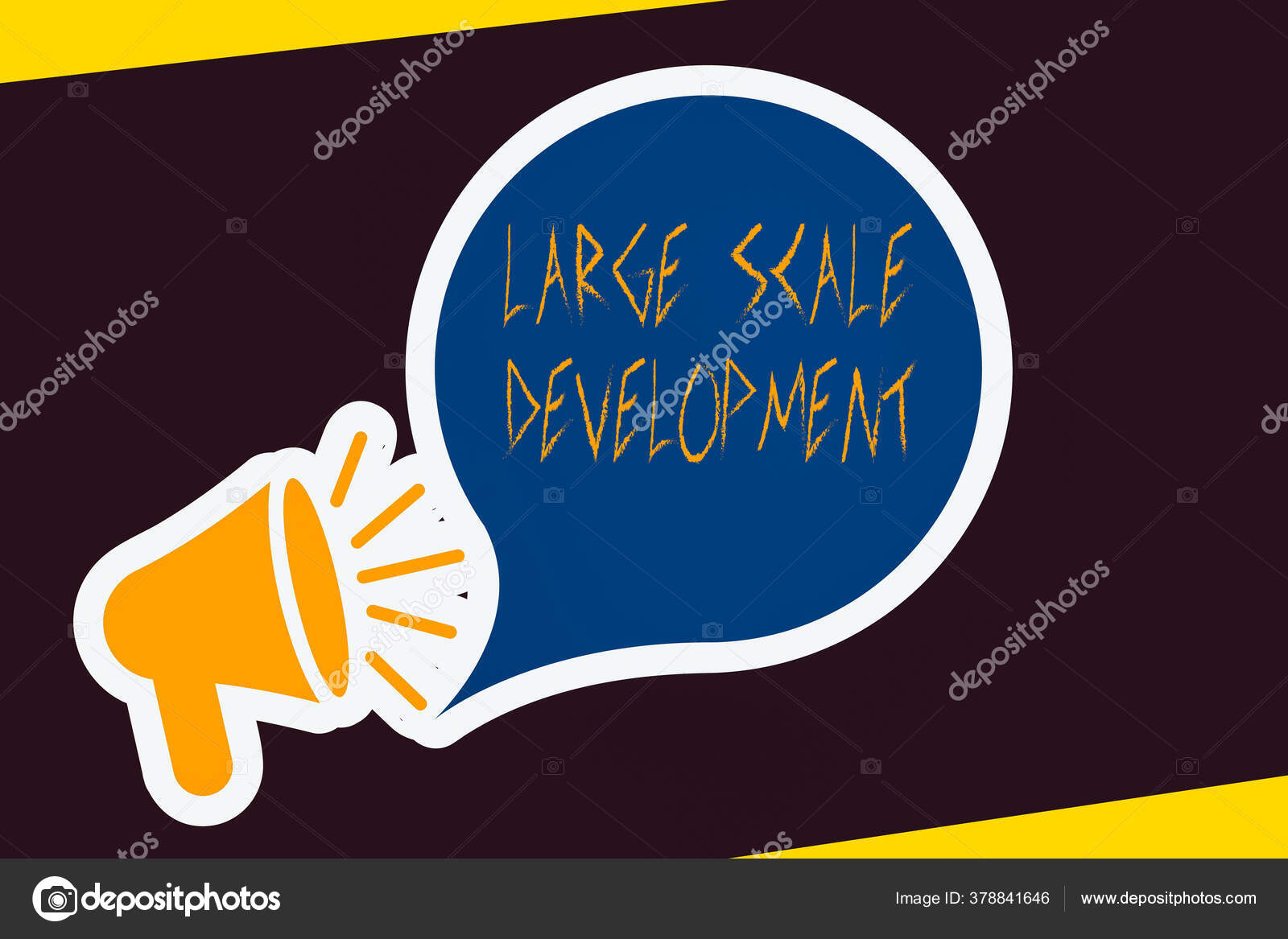 Handwriting text Large Scale Development. Concept meaning very wide and ...