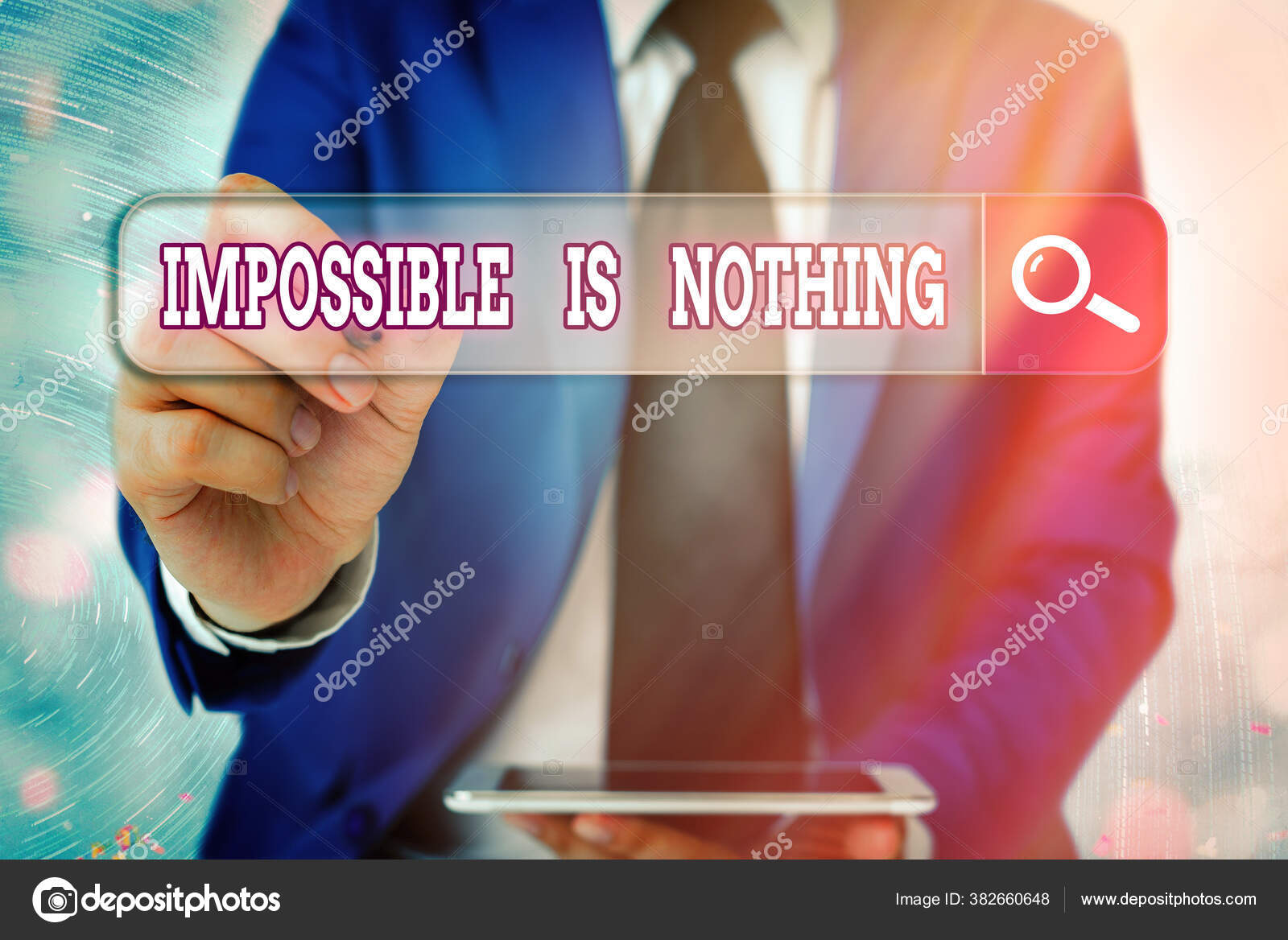 Writing note showing Impossible Is Nothing. Business photo showcasing ...