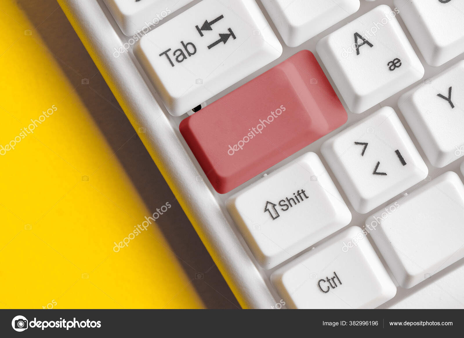 Business Concept With Notes And Pc Keyboard. Colourfull Pc Mock Up ...
