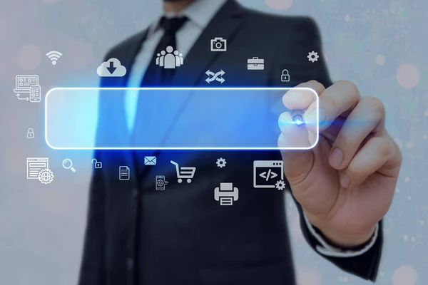 Information Computerization With Infographic Elements And Flat Icons ...