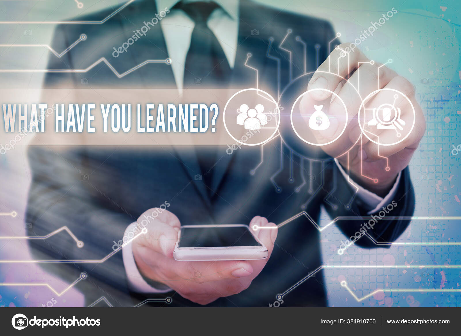 Handwriting text What Have You Learned Question. Concept meaning to ...