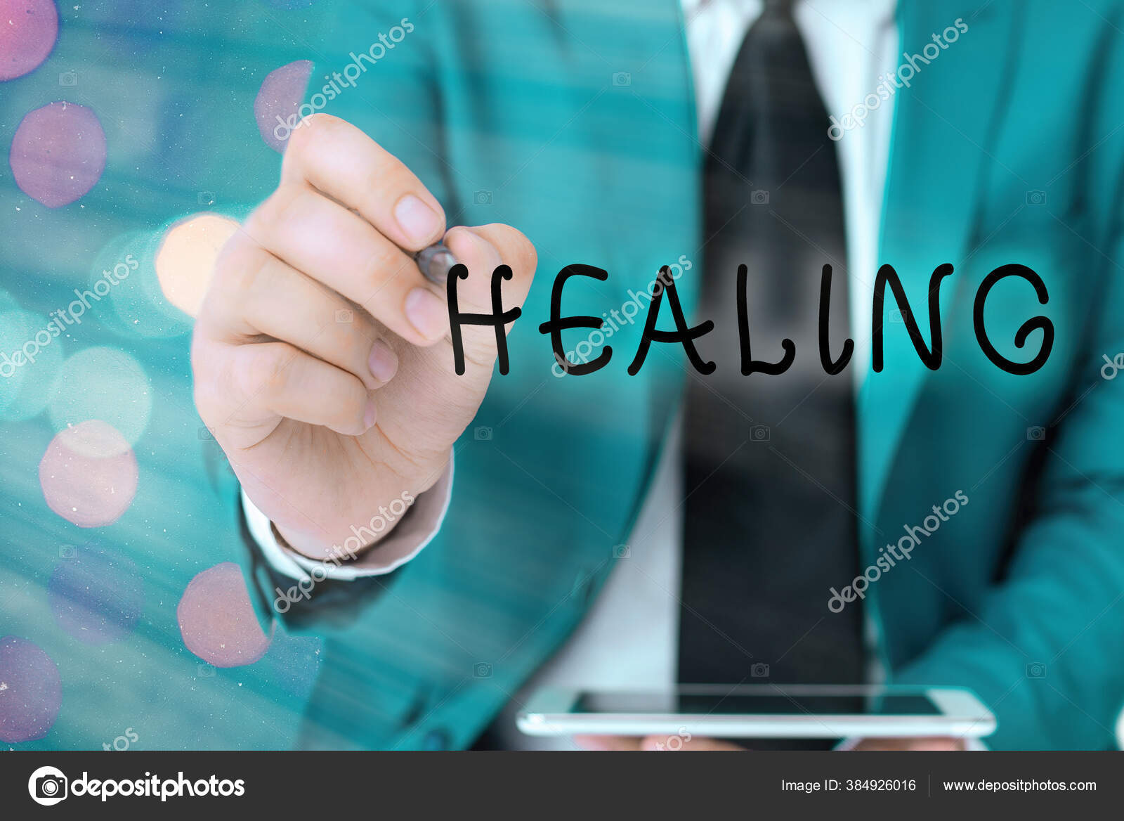 Word writing text Healing. Business concept for process of the ...