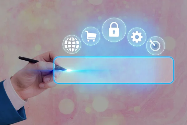 Information Computerization With Infographic Elements And Flat Icons ...