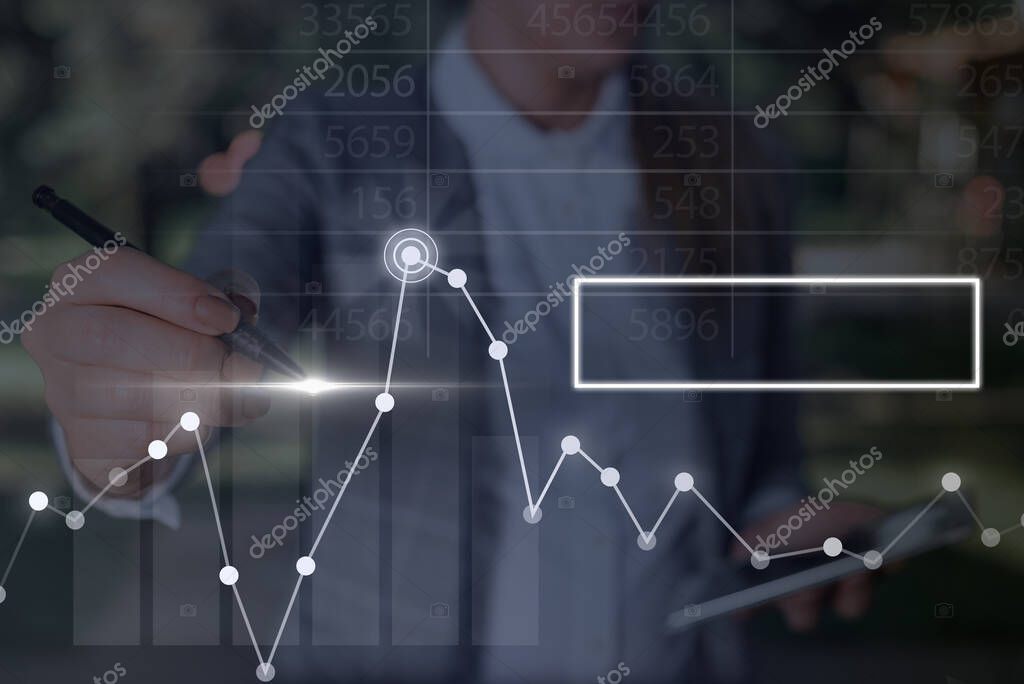 Ilustre el gráfico de barras de rendimiento de tendencia descendente ...