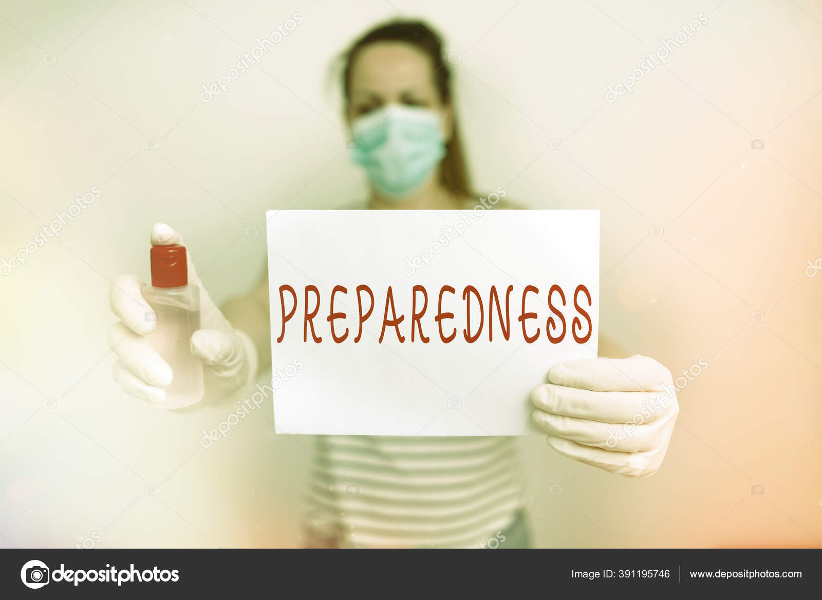 Text sign showing Preparedness. Conceptual photo quality or state of ...