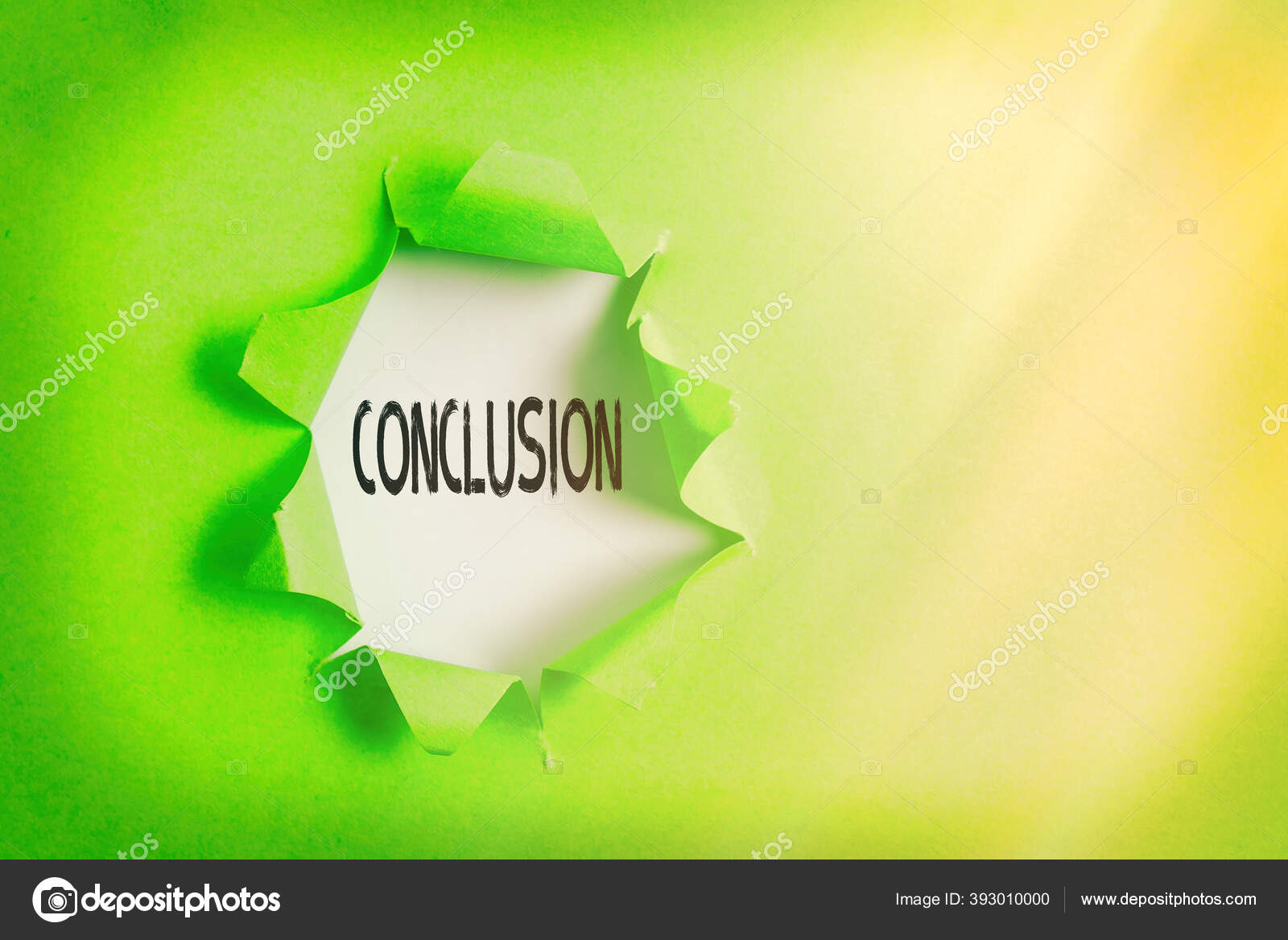 Word writing text Conclusion. Business concept for used at the end of a ...