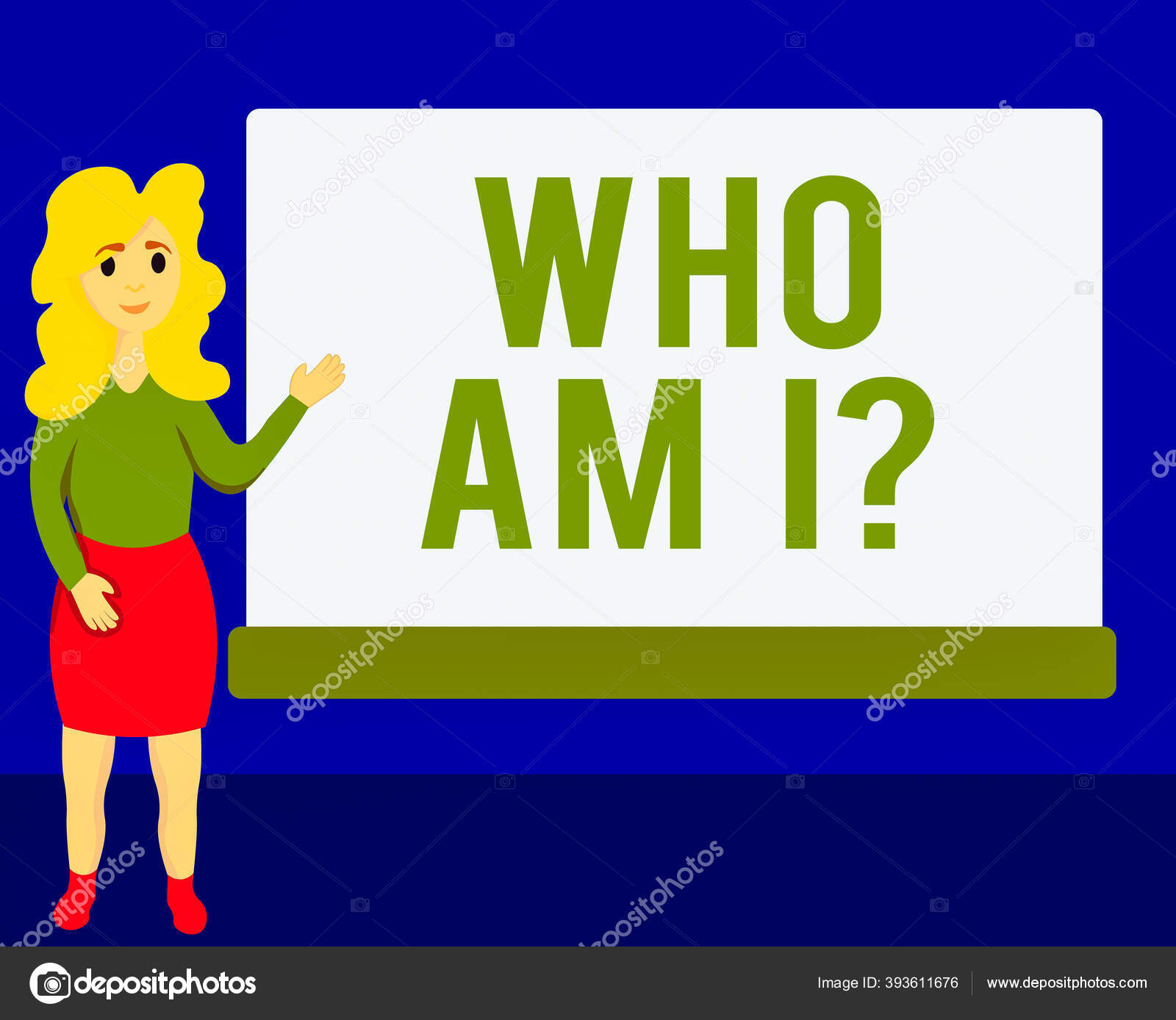 Who Am I Clipart