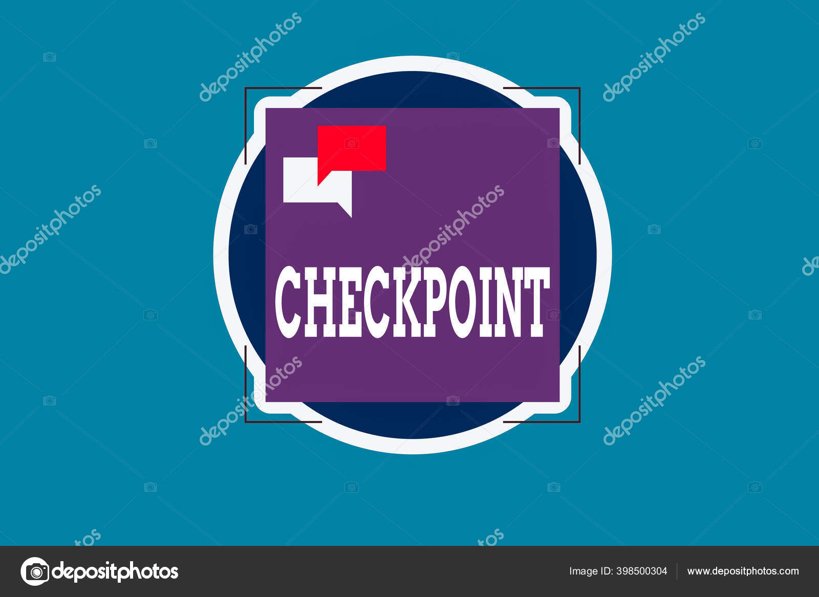 Security Checkpoint Sign