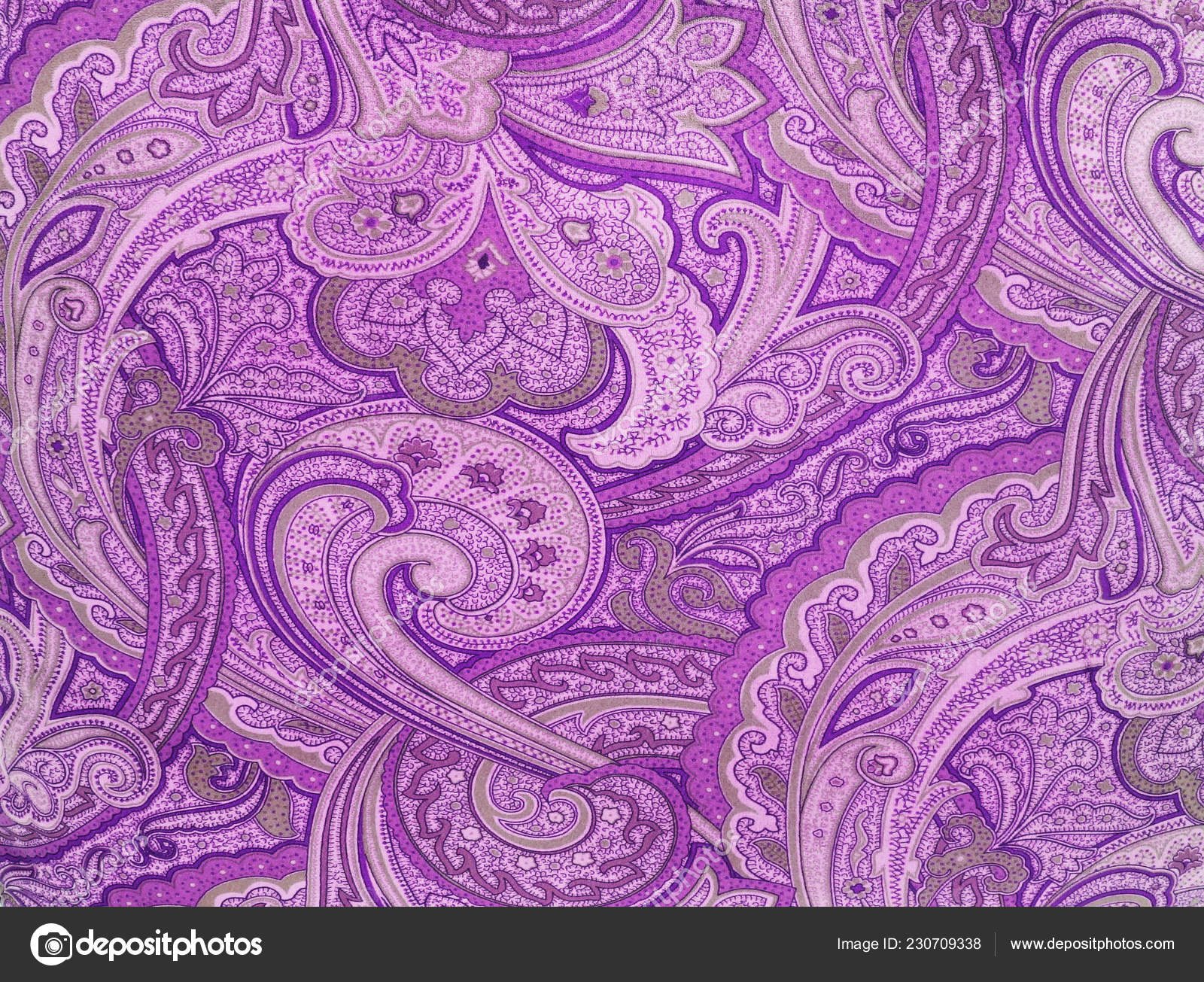 Purple Paisley Patterns