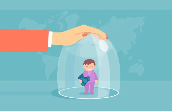 Overprotective parent Vector Art Stock Images | Depositphotos