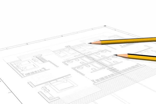 Architectural floorplan Stock Photos, Royalty Free Architectural ...