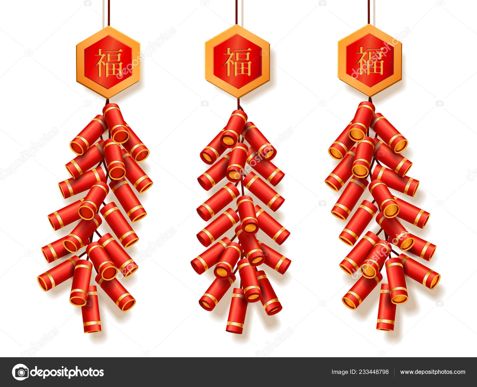 Chinese Firecrackers Vector