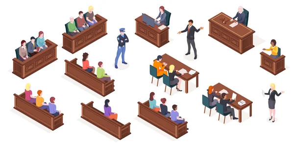 Courtroom infographic Vector Art Stock Images | Depositphotos
