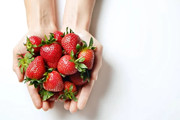 Strawberry close up composition. - Stock Image - Everypixel