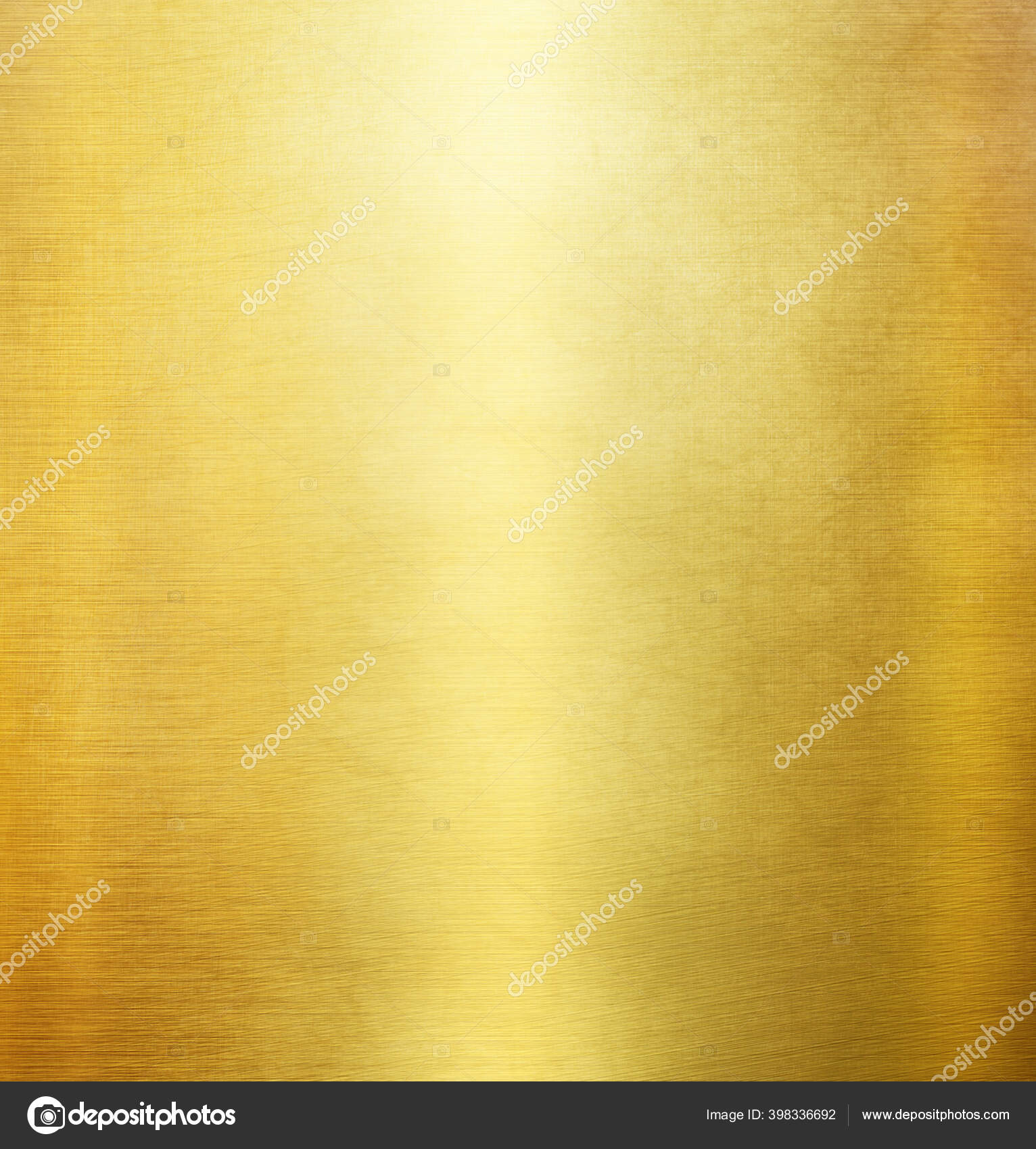 Gold Metal Texture Background Yellow Steel Plate Surface Stock Photo by ...