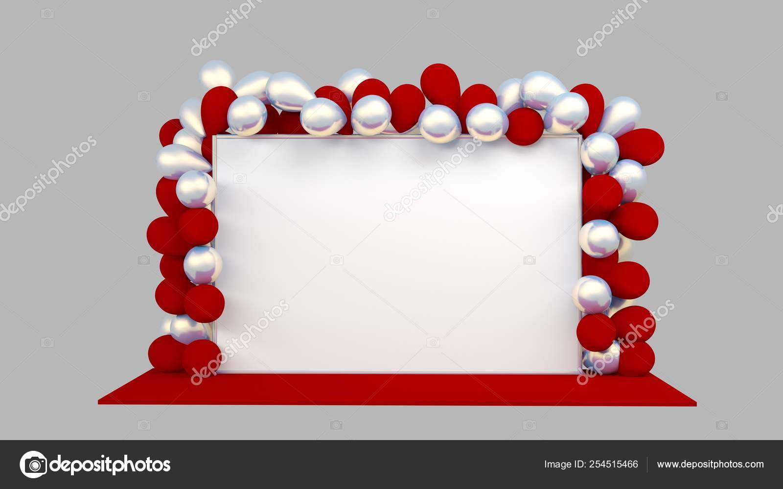 Wedding party backdrop banner 2x3 meters with violet and silver ...