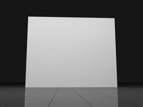 3d render press wall 4x2.5 meters. Backdrop. Mockup. 3d render isolated ...