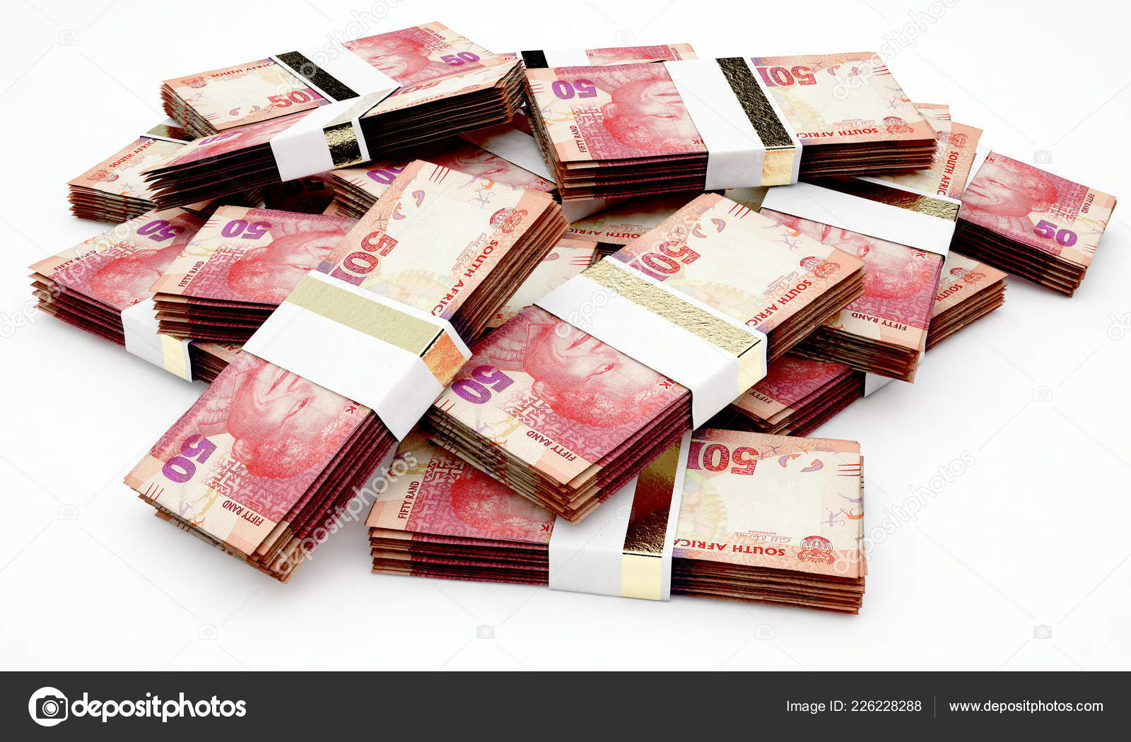 South African Money Stacks