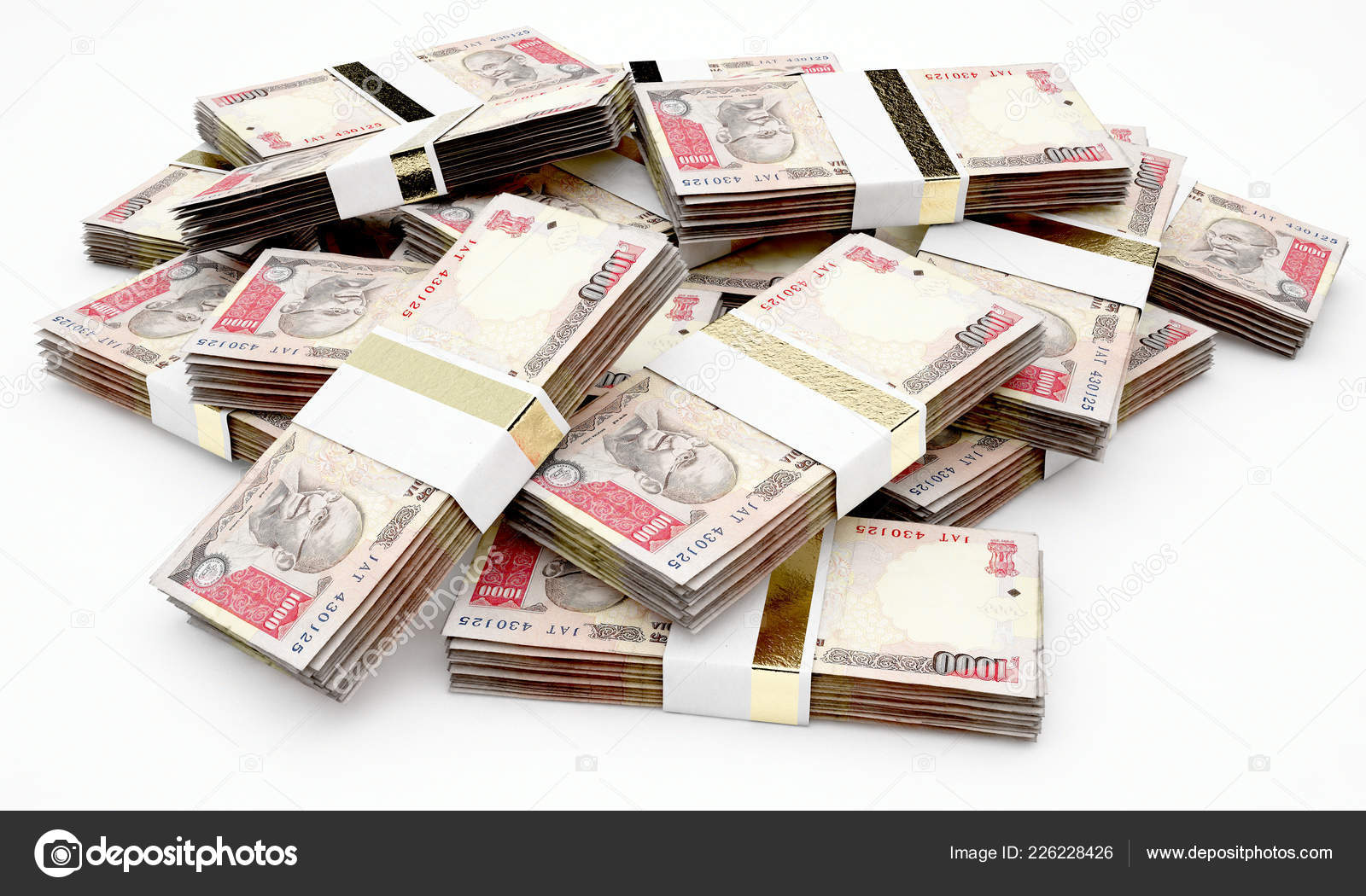 Indian 1000 Currency Bundle