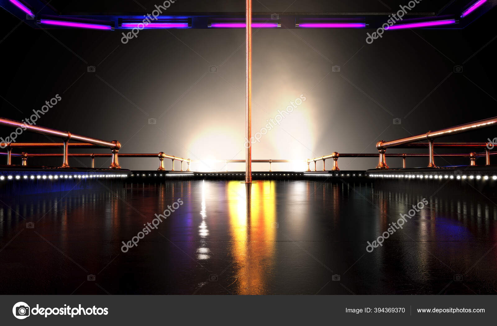 Strip Club Stage Background