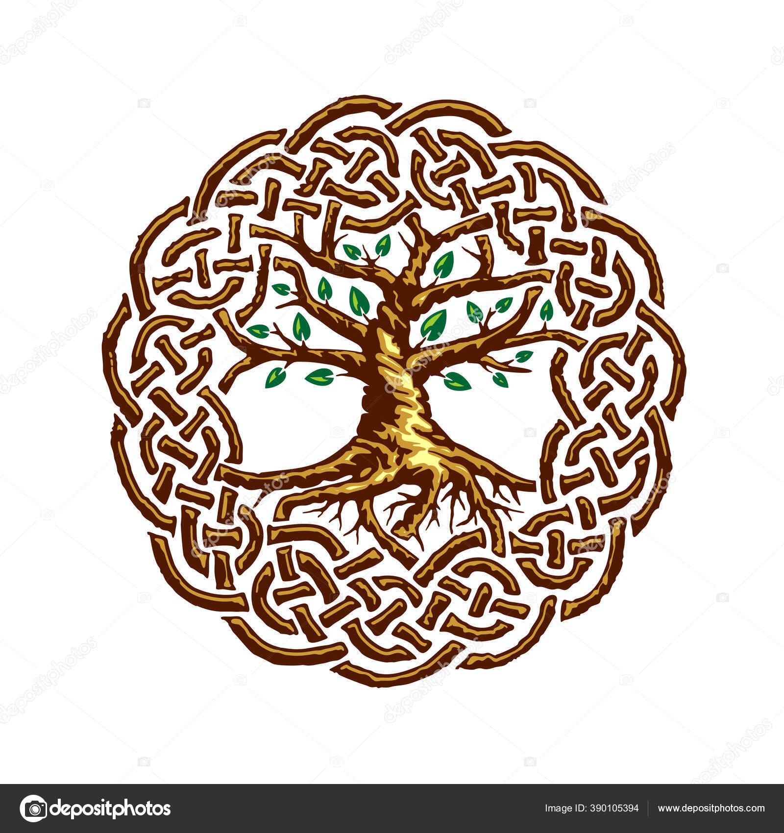 Celtic Tree Of Life Vector Celtic Tree Of Life Royalty Free Vector