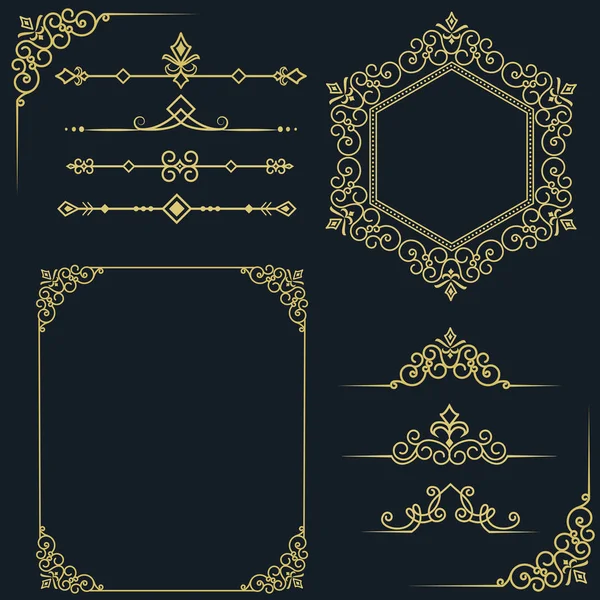 Frame elements Vector Art Stock Images | Depositphotos