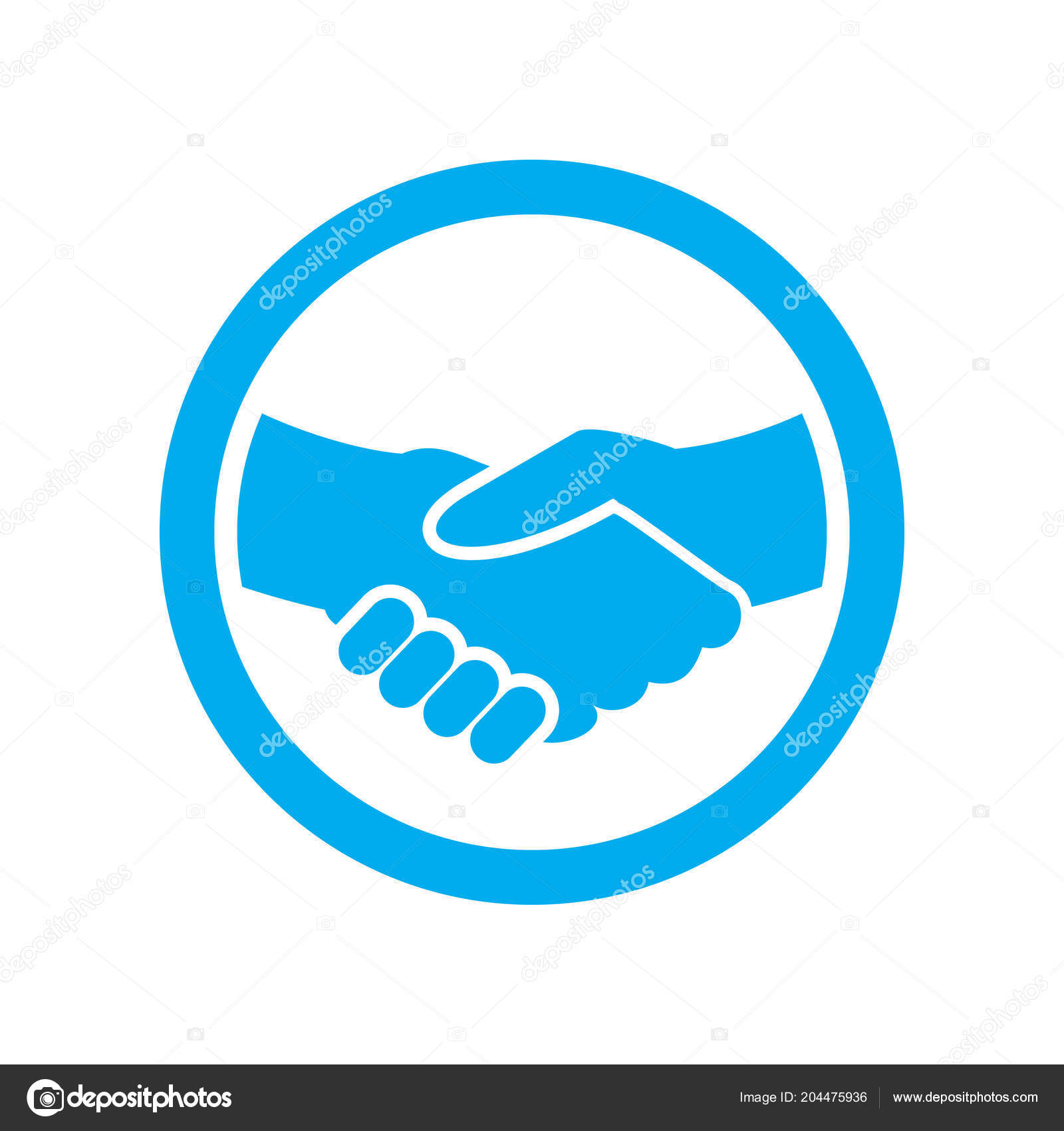 Partenariat Pour L'emploi Symbole Vectoriel Logo Graphique Icône Design ...