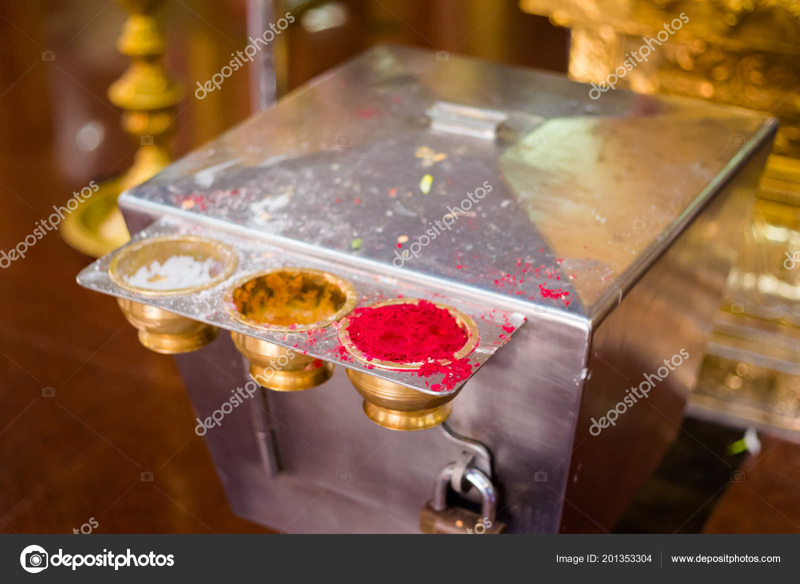 Beautiful Color Powder Hinduism Temple Kuala Lumpur Capital City ...