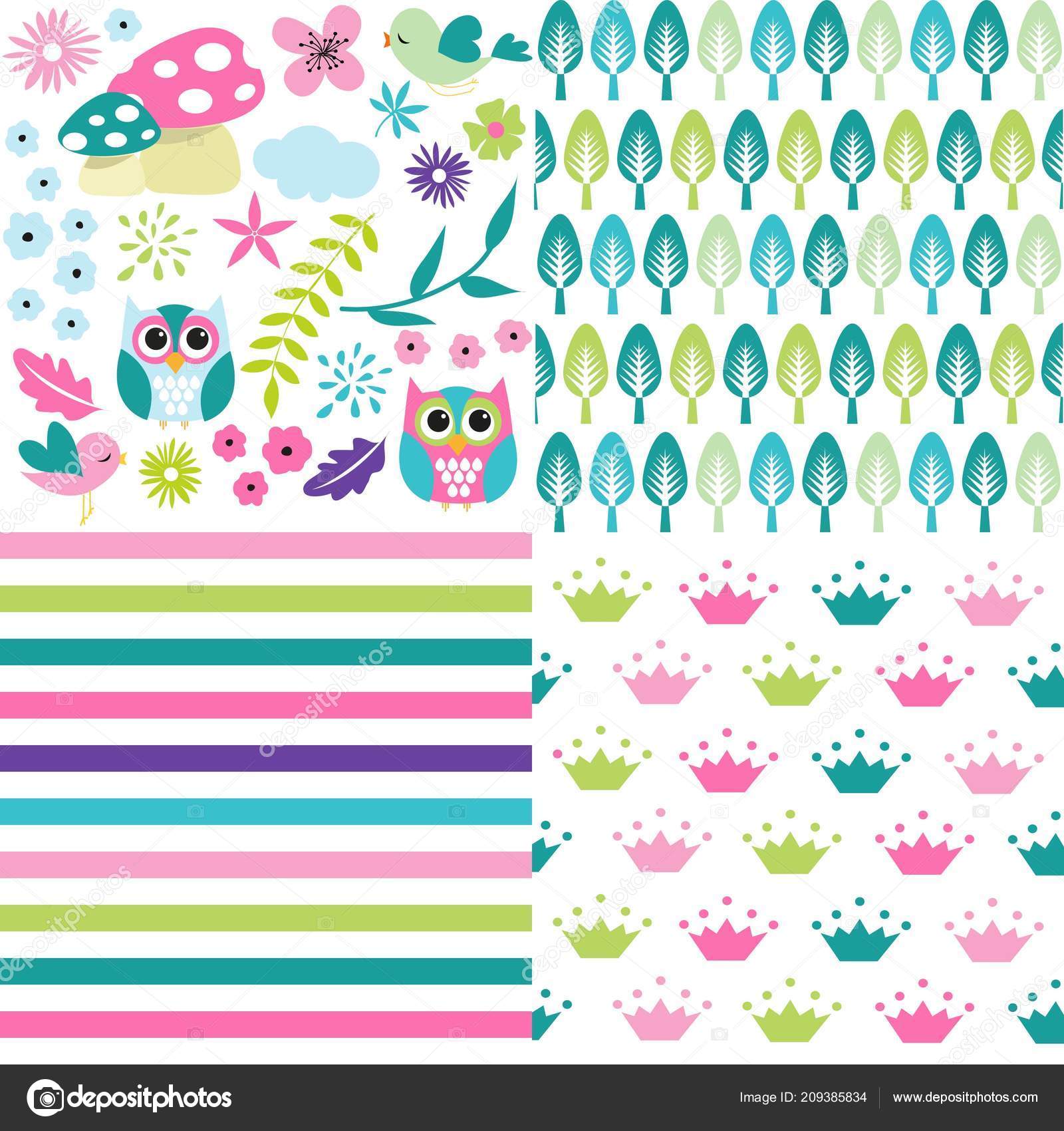 Cute Girly Patterns