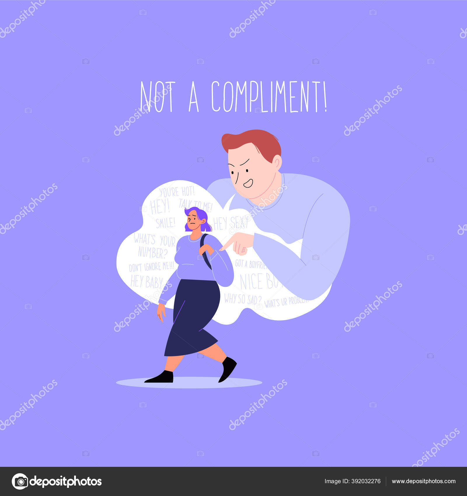 Its not a compliment Stock Vector Image by ©olga.w.boeva #392032276