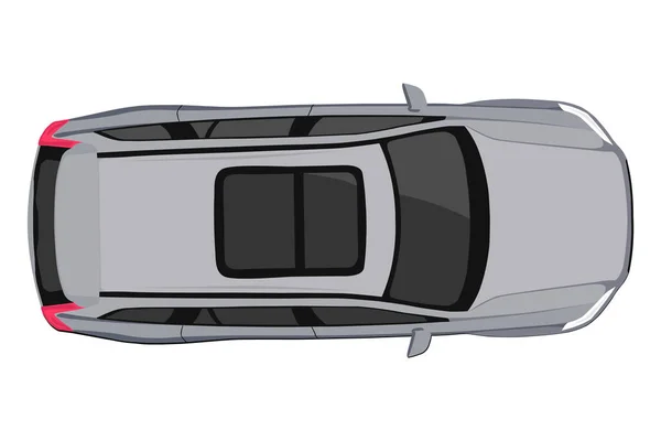 Auto Deportivo Vista Superior Ilustración Vectorial vector, gráfico ...