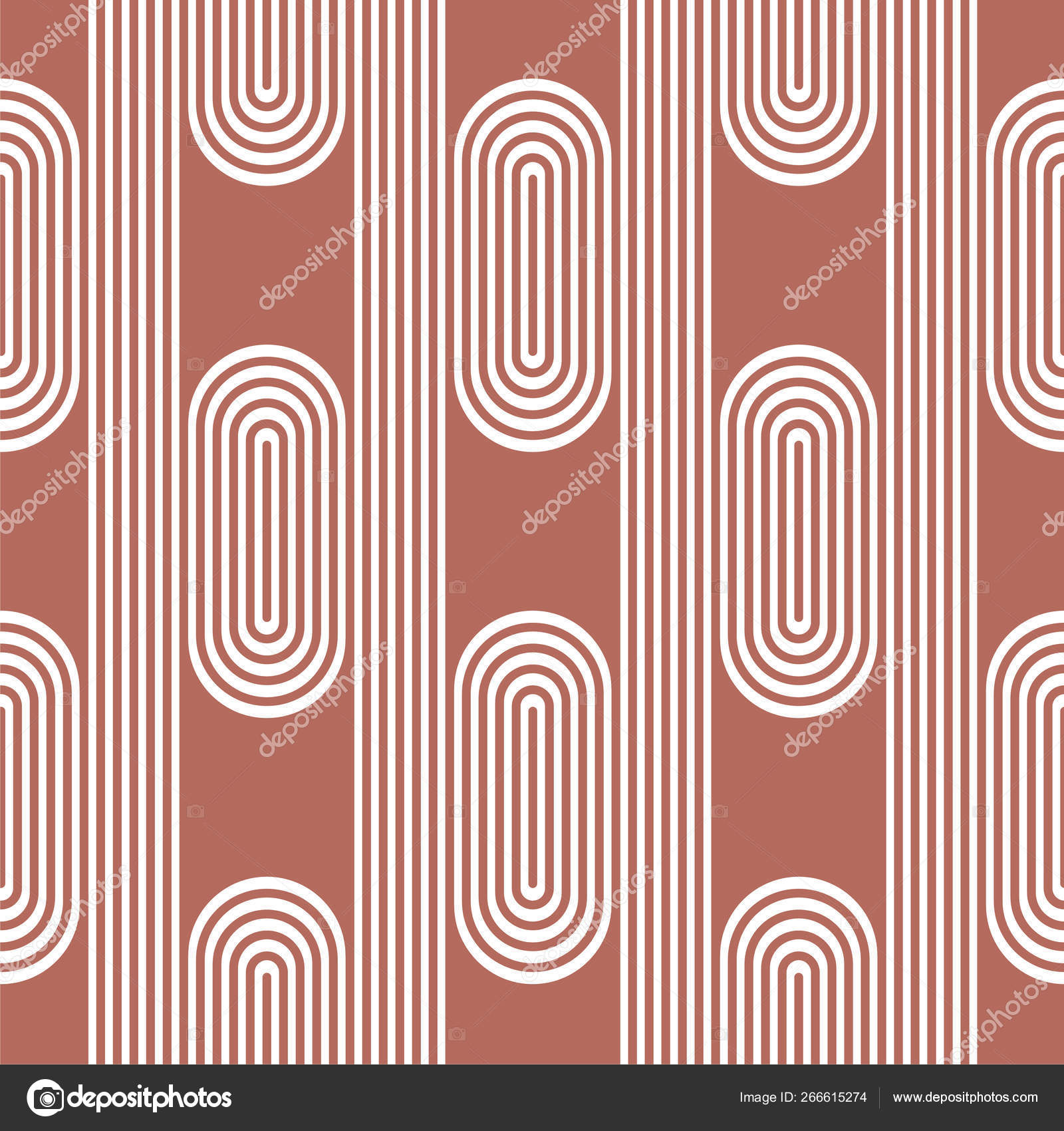 Abstract Stripes Vector Illustration Seamless Pattern Stock Vector by ...