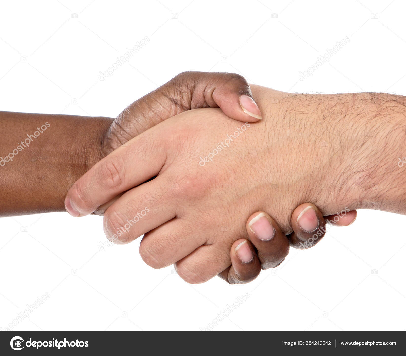 Hands Different Races Together White Background Stock Photo by ©Gelpi ...